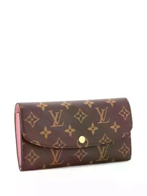 LOUIS VUITTON Emilie Wallet Monogram Canvas Small Wallets
