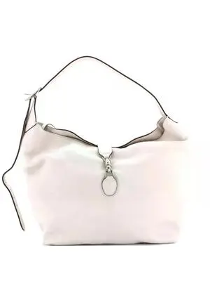 Gucci Jackie 1961 Soft Leather Medium Shoulder Bag - White