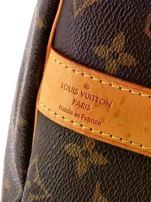 LOUIS VUITTON Keepall Bandouliere 45 Travel Bag Monogram Canvas - Brown