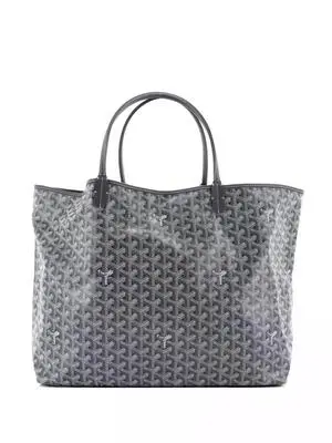 Goyard Saint Louis Coated Canvas Gm Tote Bag - Grey