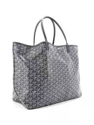 Goyard Saint Louis Coated Canvas Gm Tote Bag - Grey