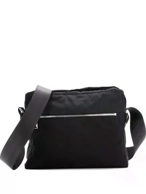 Bottega Veneta Nylon Messenger Bag - Black
