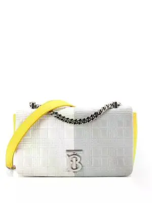 Burberry Lola Quilted Lambskin Small Shoulder Bag - Grey