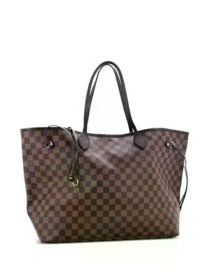 LOUIS VUITTON Neverfull Damier Gm Tote Bag - Brown