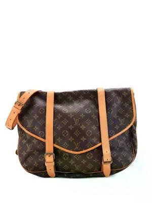 LOUIS VUITTON Saumur Handbag Monogram Canvas 43
