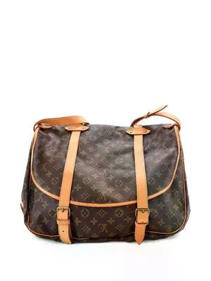 LOUIS VUITTON Saumur Handbag Monogram Canvas 43