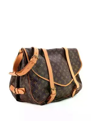 LOUIS VUITTON Saumur Handbag Monogram Canvas 43