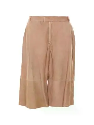 ARMA Jina Suede Shorts - Neutrals