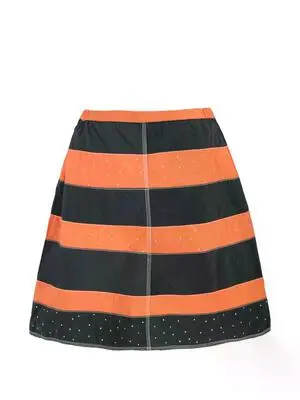 Fendi Striped Mini Skirt