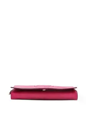 Gucci Soho Leather Clutch Bag