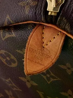 LOUIS VUITTON Keepall Monogram Canvas 55 Travel Bag - Brown