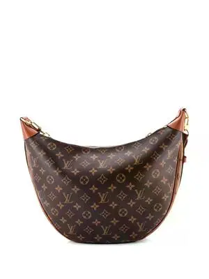 LOUIS VUITTON Loop Reverse Monogram Canvas Hobo Bag