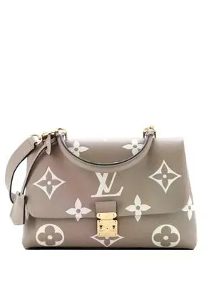 LOUIS VUITTON Madeleine Handbag Bicolor Monogram Empreinte Giant Mm Satchel - Neutrals