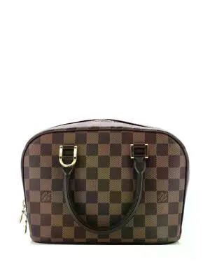 LOUIS VUITTON Sarria Handbag Damier Mini Satchel - Brown