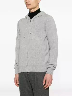 GRAN SASSO Zip-fastening Hoodie - Grey
