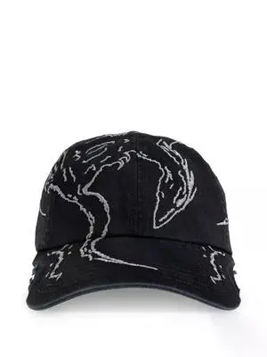 ROA Ryli Embroidered Cap - Black