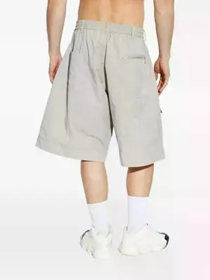 Y3 Cargo Drawstring Shorts - Neutrals