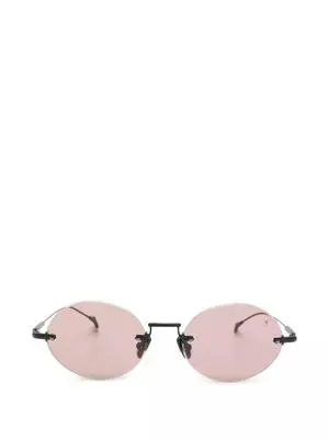 EYEPETIZER Oval-frame Sunglasses - Black