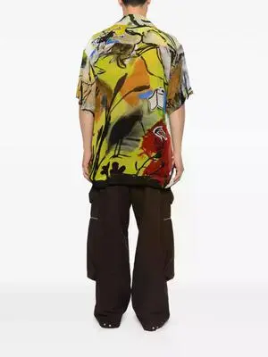VIVIENNE WESTWOOD Printed Camp Shirt