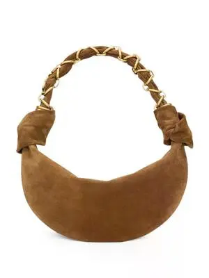 Saint Laurent Mini Amalia Chain Shoulder Bag - Brown