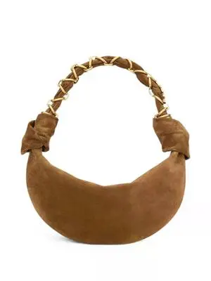Saint Laurent Mini Amalia Chain Shoulder Bag - Brown