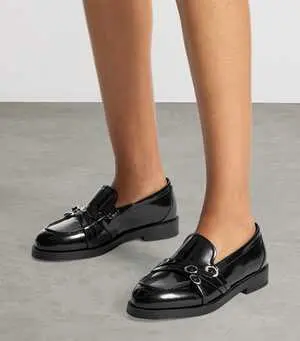 JIMMY CHOO Kalia Leather Loafers