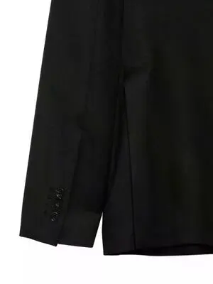 Tagliatore Cotton Double-breasted Suit - Black