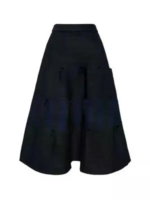 CFCL Cut-out Maxi Skirt - Black