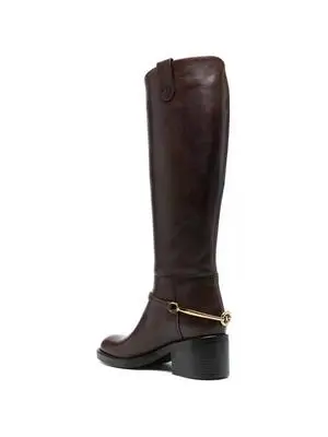 Chloé Dakota Round-toe Strap Boots