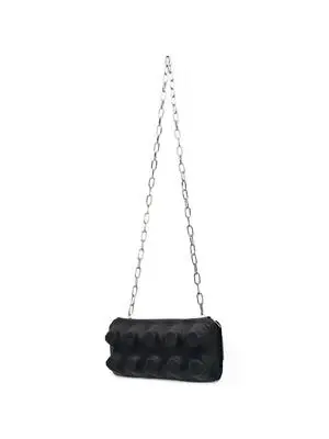 DOUBLET Embossed Chain Shoulder Bag