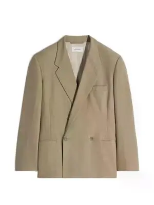 LEMAIRE Double-breasted Tailored Jacket - Neutrals