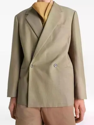 LEMAIRE Double-breasted Tailored Jacket - Neutrals