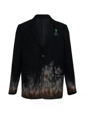 DOUBLET Mud-printed Blazer