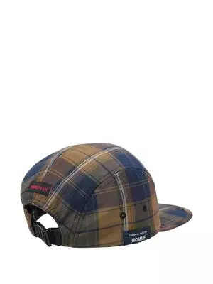 Comme Des Garçons Check-pattern Cap