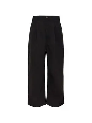 Comme Des Garçons Pleated Trousers - Black