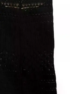 SEMICOUTURE Knitted Trousers - Black