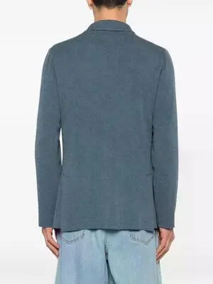LARDINI Double-breasted Pocket Blazer