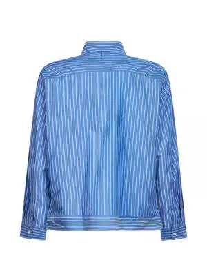 Nn07 Reed Striped Button Shirt