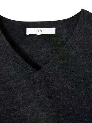 Tibi V-neck Long Sleeve Sweater