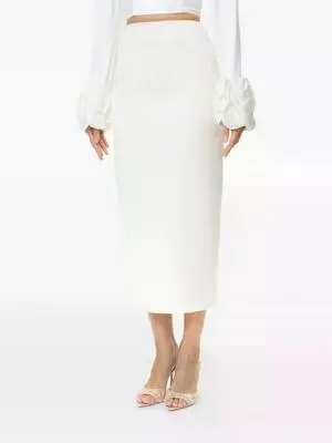 POST MERIDIEM Slit Midi Skirt