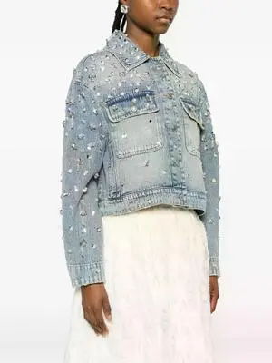 Simkhai Embellished Chest-pocket Jacket
