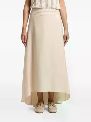 Peserico High-low A-line Skirt