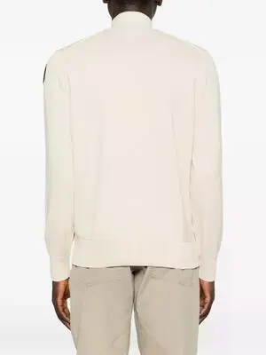 PARAJUMPERS Zip Mock-neck Sweater - Neutrals