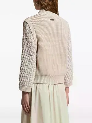 Peserico Quilted Gilet - Neutrals