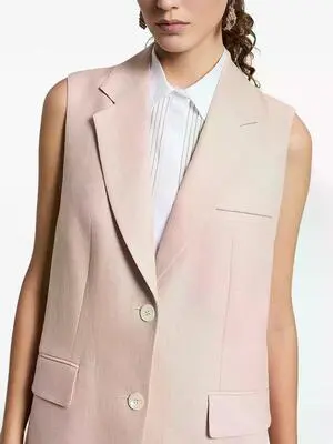 Peserico Buttoned Sleeveless Jacket