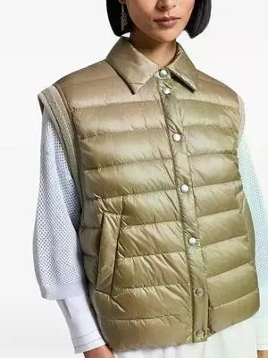 Peserico Quilted Sleeveless Jacket