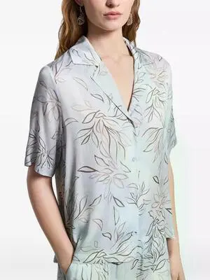 Peserico Floral Print Shirt