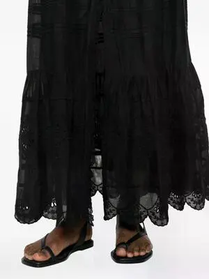 MARANT ETOILE Button Tiered Skirt