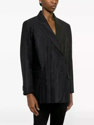 Fendi Pinstripe Double-breasted Blazer