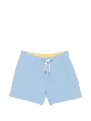 Polo Ralph Lauren Drawstring Logo Swim Shorts - Blue